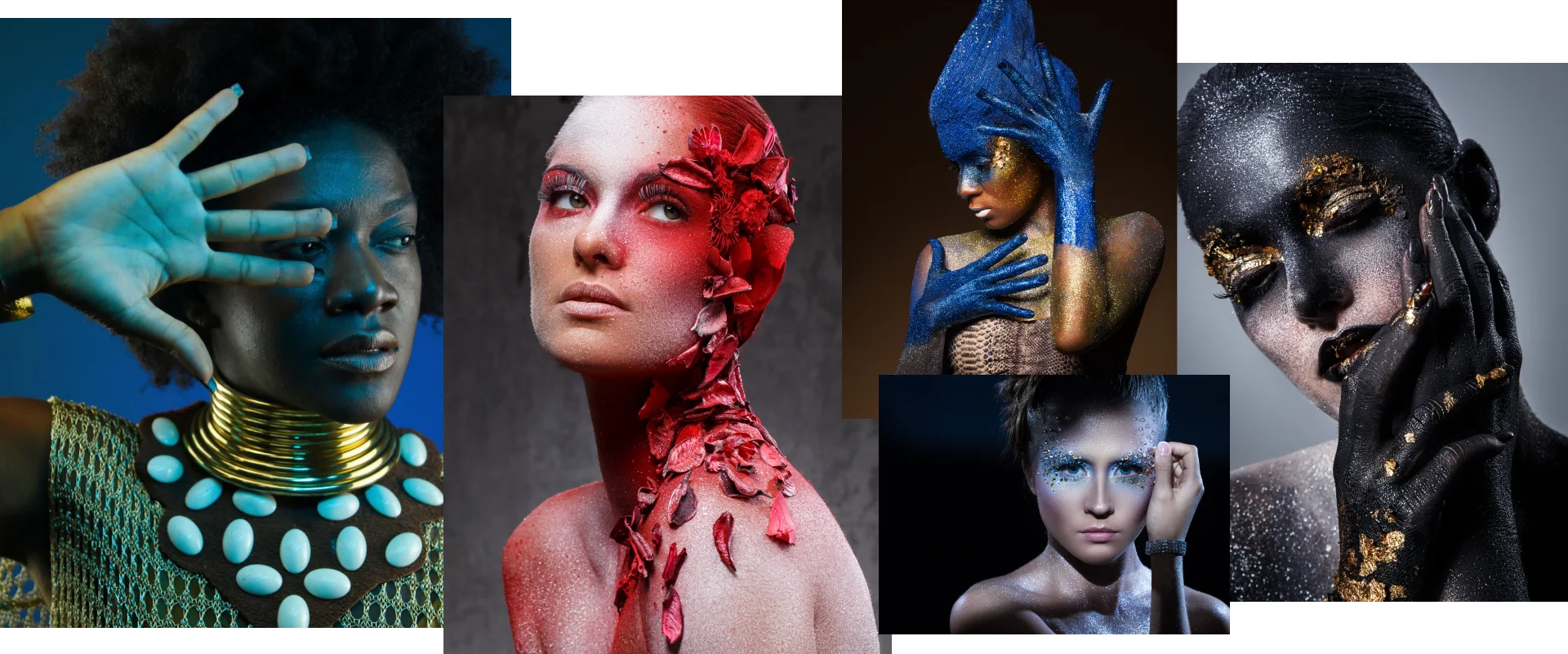 Body Paint Makeup - unbridledelegance.com
